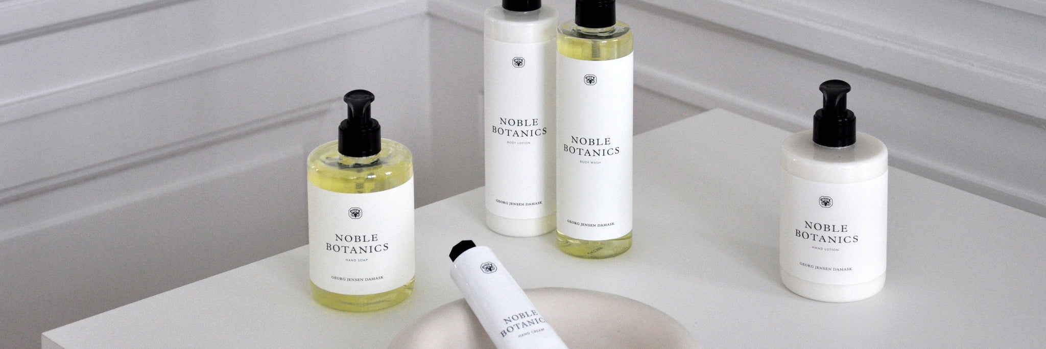 Noble Botanics – exclusive skincare range from Georg Jensen Damask