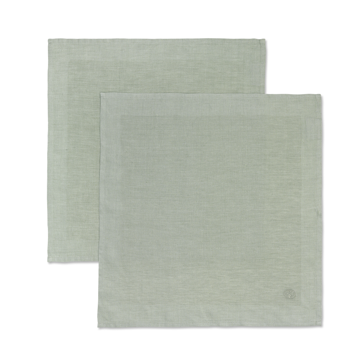 Our classic linen napkin has a beautifully embroidered logo. The satin ...